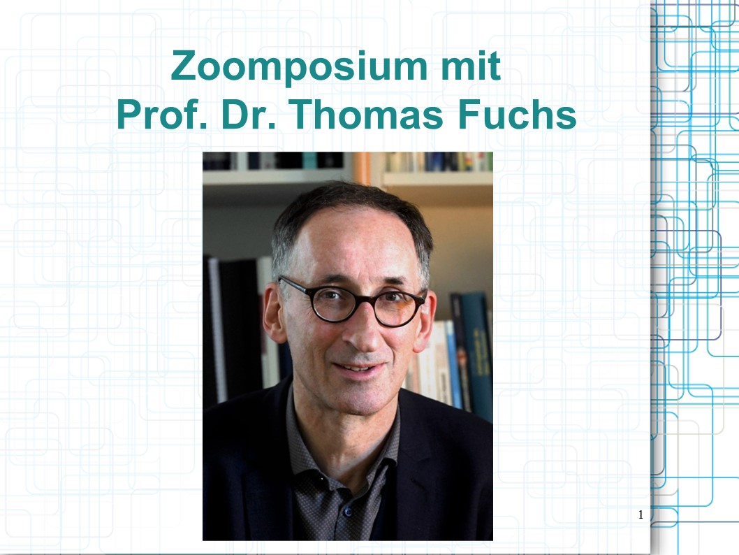 Google-Lambda hat keinen Leib – Prof. Thomas Fuchs im Gespräch (Video)